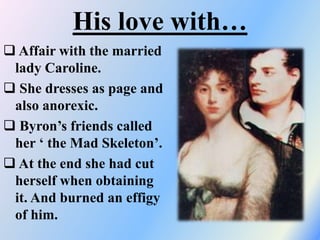 Lord byron | PPTX