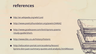 Lord byron.pptxhhhgffffrreerffffffffffffddf | PPTX | Christianity ...