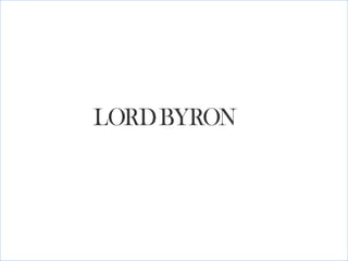 Lord Byron logo | PPT