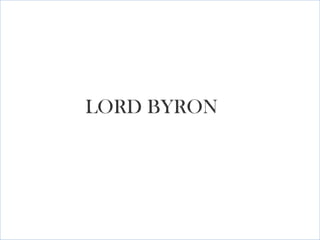 Lord Byron logo | PPT