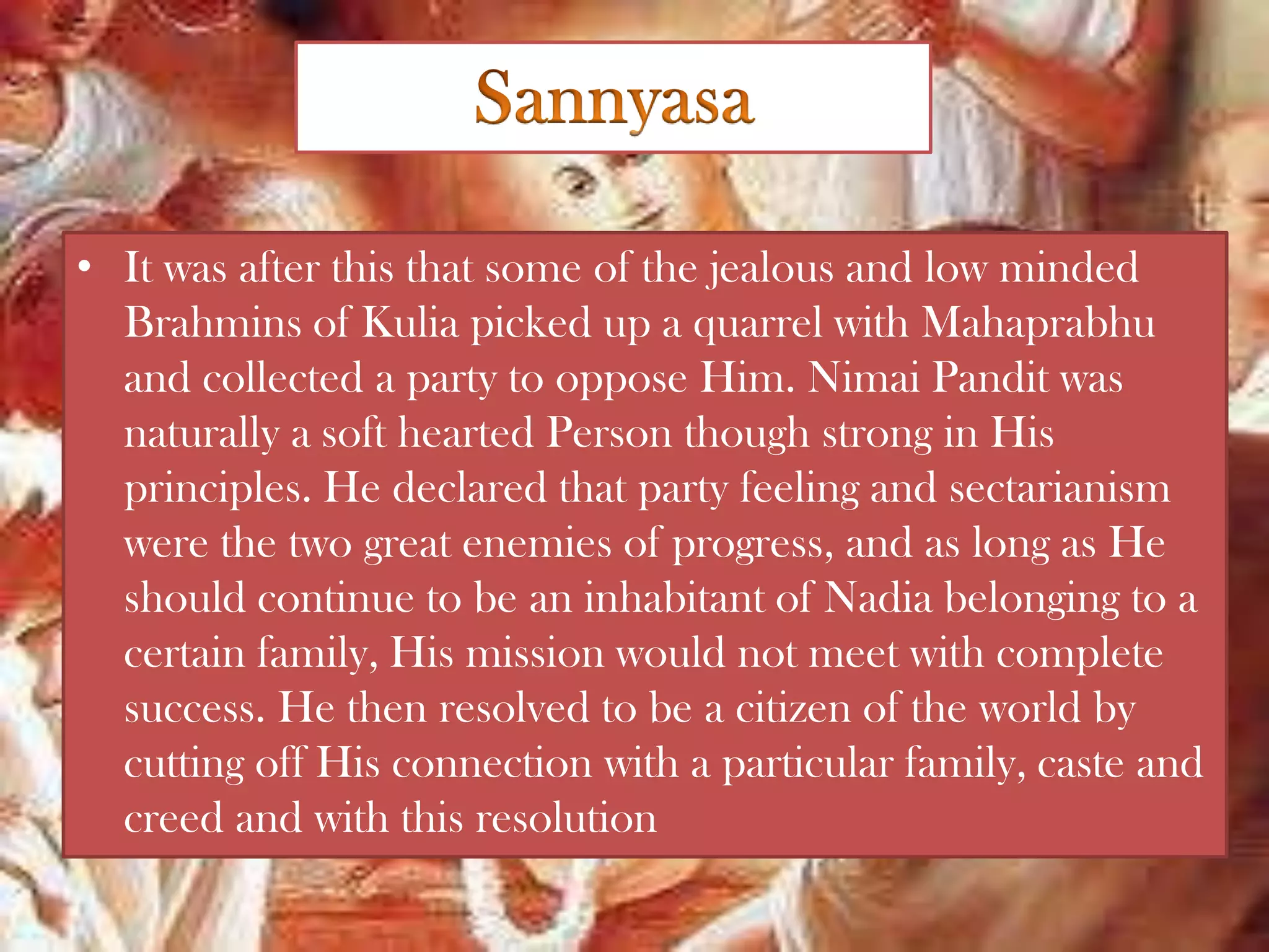 Lord chaitanya mahaprabhu | PPTX