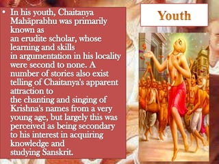 Lord chaitanya mahaprabhu | PPTX