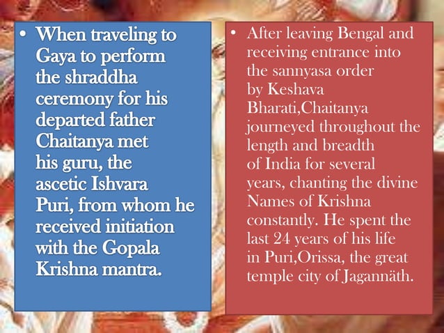 Lord chaitanya mahaprabhu | PPTX