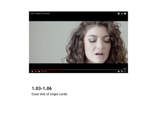Lorde: Timed Analysis | PDF