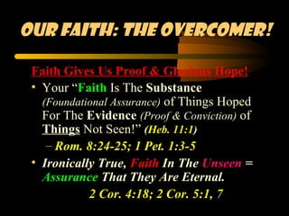 Lord, Increase Our Faith! | PPT