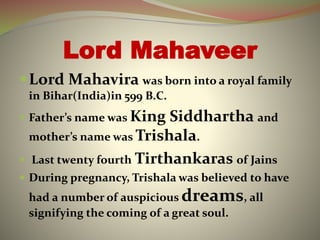 Lord mahaveer (1) | PPT