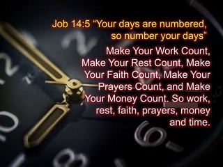 Lord, Make My Life Count!.pptx | Christianity | Religion & Spirituality