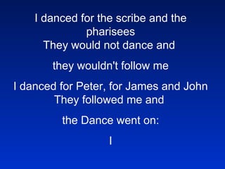 Lordofthe Dance | PPT | Christianity | Religion & Spirituality