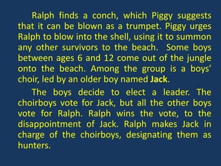 Piggy And Ralph Lord Of The Flies