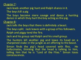 Lord Of The Flies Jack Hunting