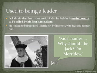 Lord Of The Flies Characters Jack