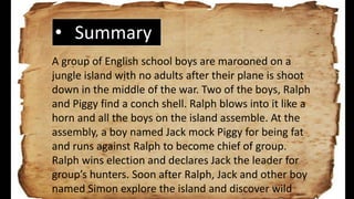 Lord of the flies | PPTX