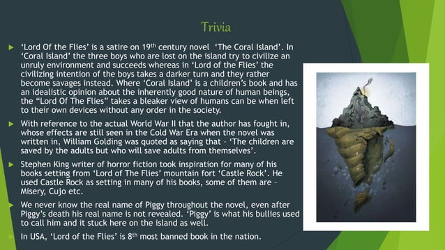 Lord of the flies | PPTX | Fiction | Books and Literature