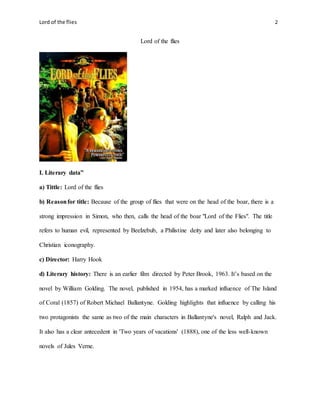 Lord of the flies - Analysis | PDF