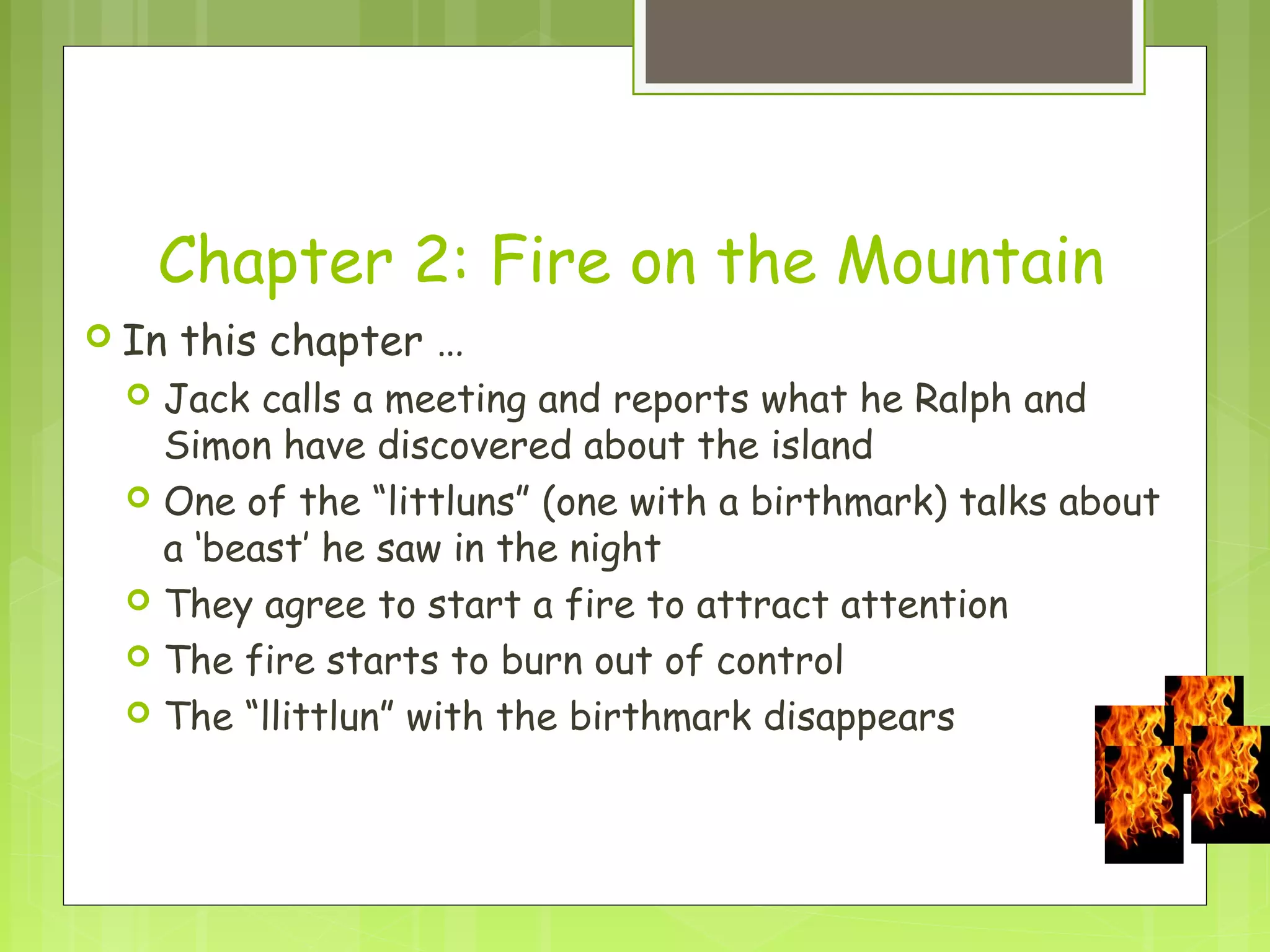 Lord of the flies lesson 3 | PPT