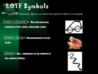 "Lord of the Flies" powerpoint | PPT