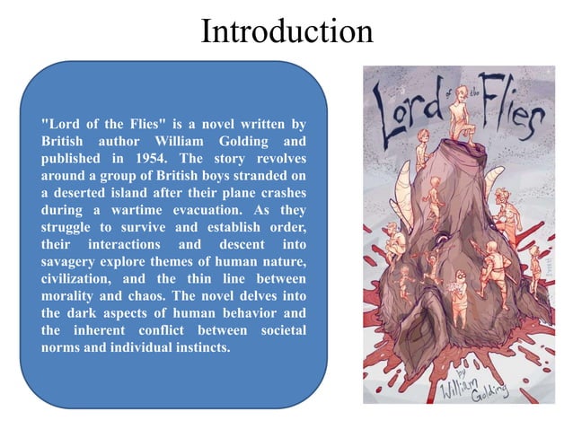 Lord of the Flies by William Golding PPT - Vipul Dabhi | PPTX | Genres