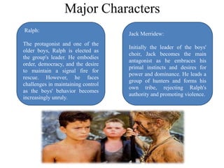 Lord of the Flies by William Golding PPT - Vipul Dabhi | PPTX | Genres