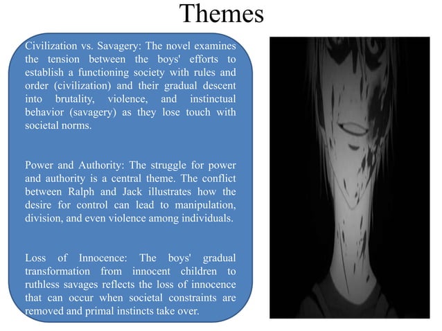 Lord of the Flies by William Golding PPT - Vipul Dabhi | PPTX | Genres