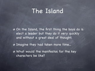 Lord of the Flies Revision Activity | KEY | Fantasy | Genres