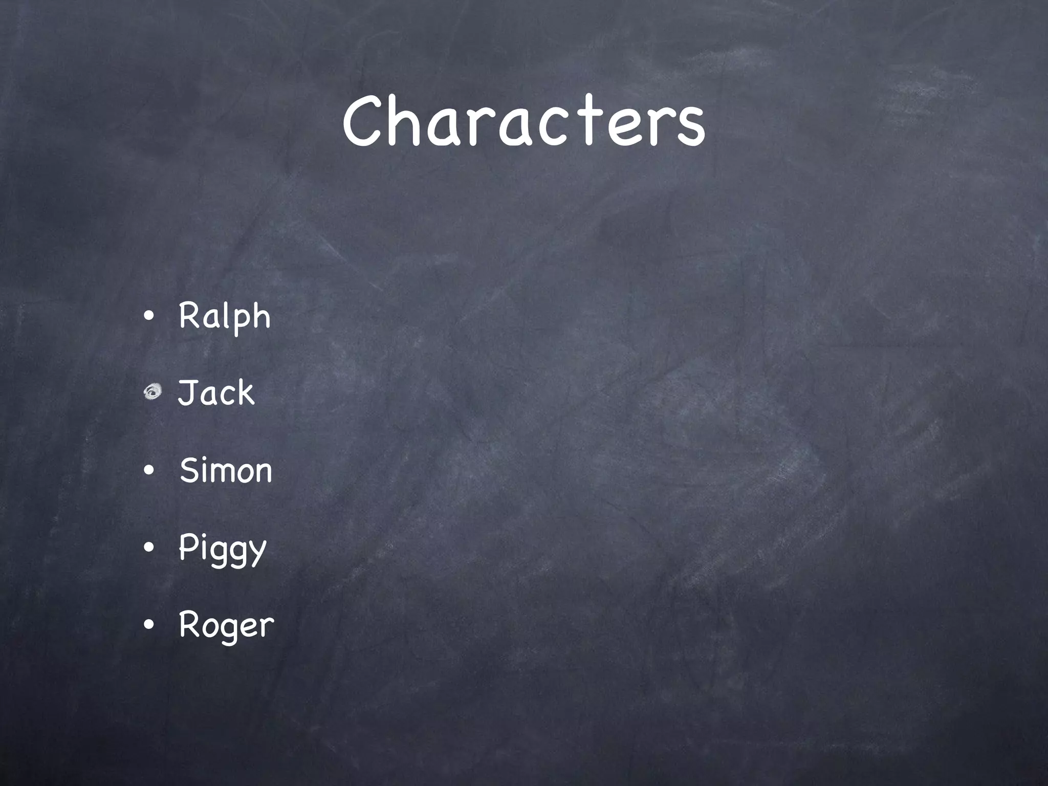 Lord of the flies presentation | PPT