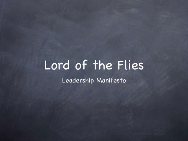 Lord of the flies presentation | PPT | Fantasy | Genres