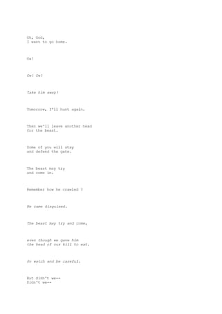 Lord of the flies script | PDF