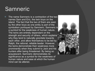 Lord Of The Flies Project | PPT