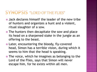 Lord of the flies synopsis | PPT