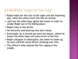 Lord of the flies synopsis | PPT
