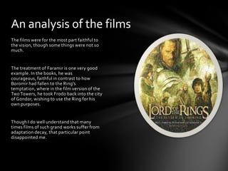 Lord of the rings | PPTX