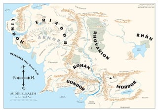 Lord of the rings map | PPT
