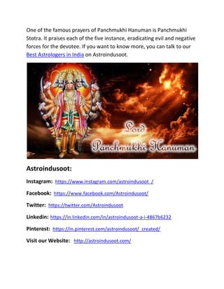 Lord Panchmukhi Hanuman: Symbolism and Significance | PDF | Hinduism ...