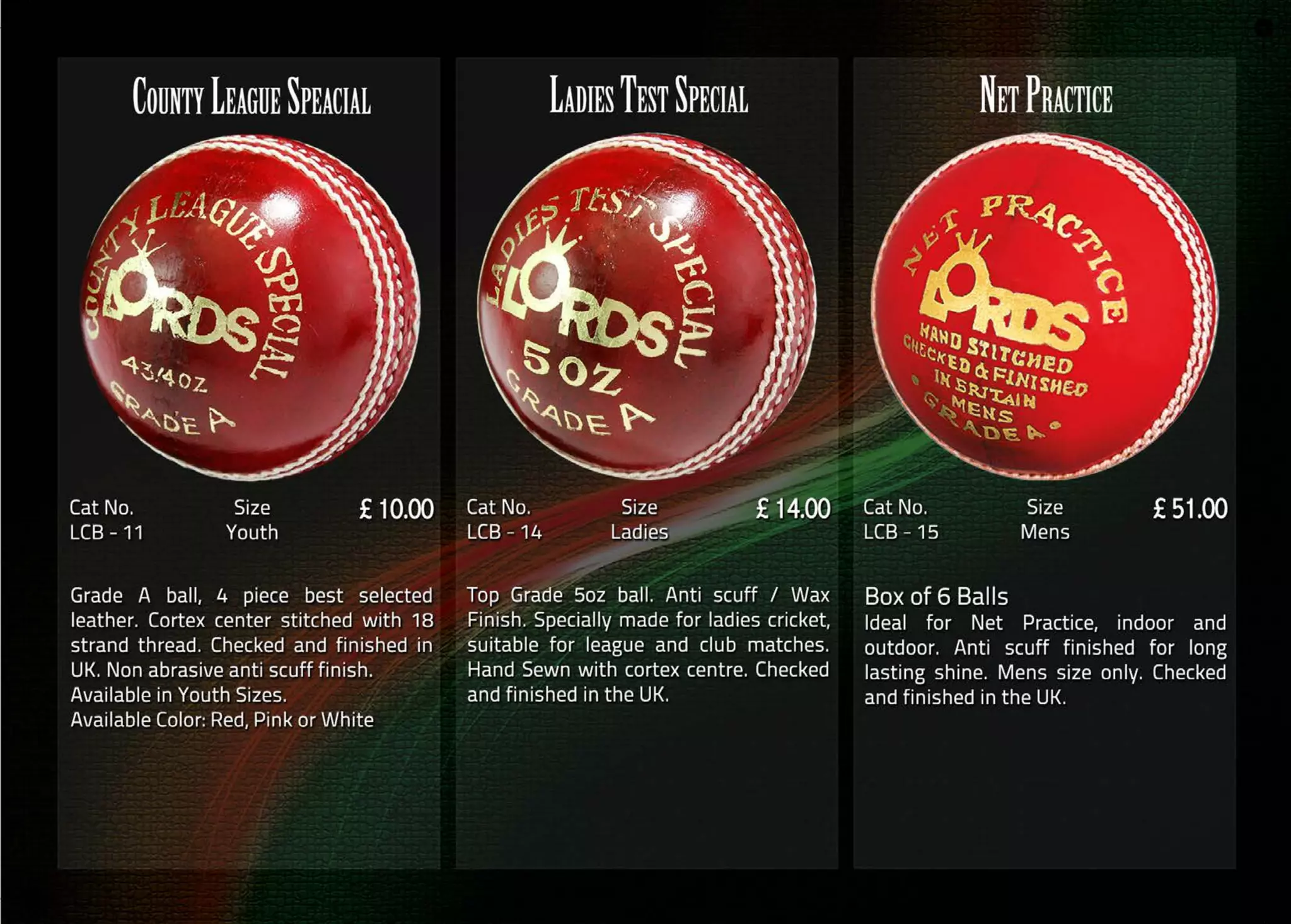 Lords cricket balls | PDF