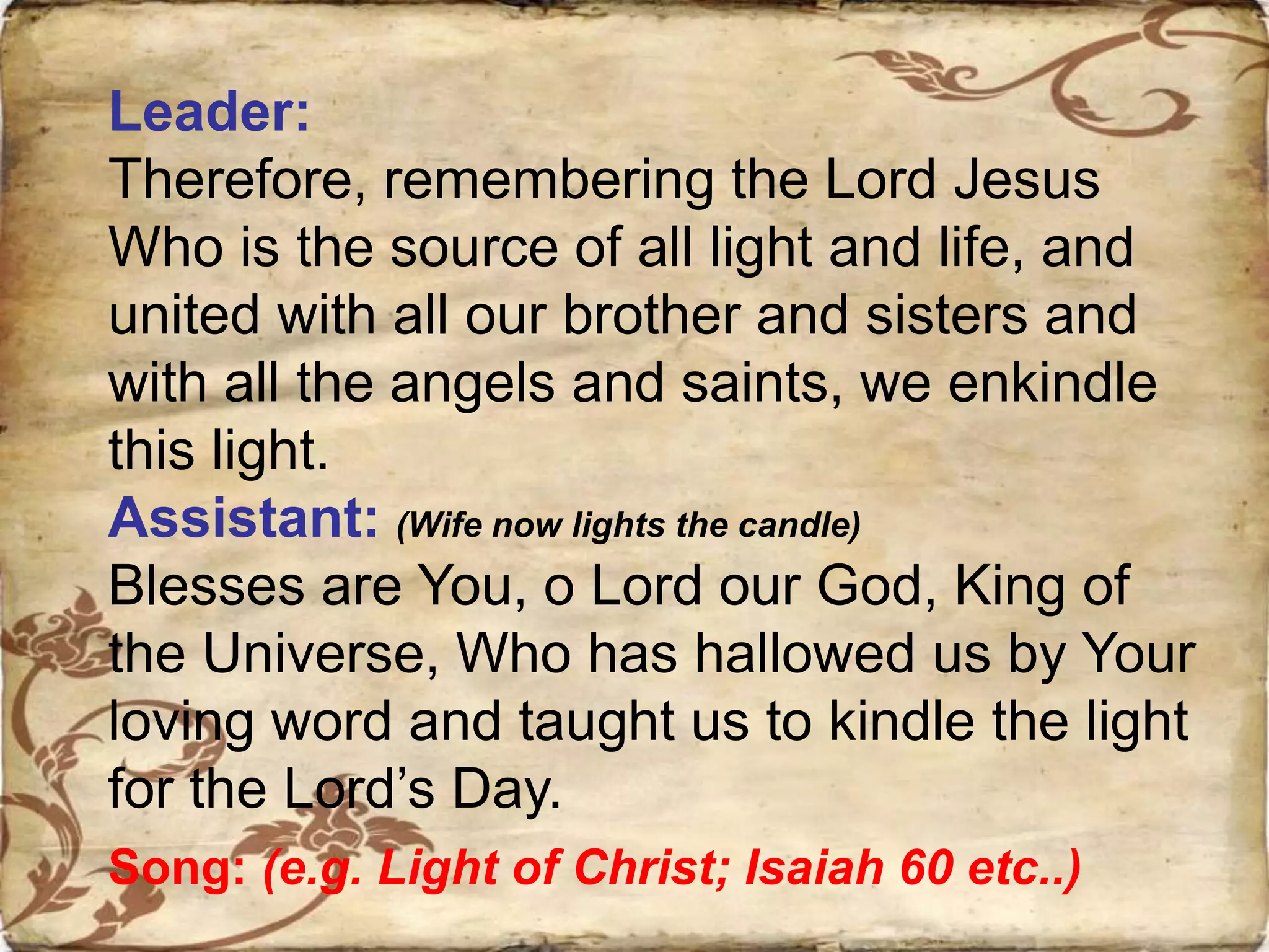 lord's day guide | PPT