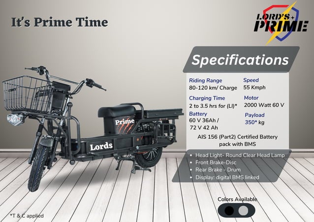 Lord's Automative Brochure for 2 and 3 wheelers | PPT