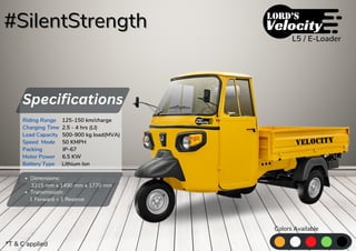 Lord's Automative Brochure for 2 and 3 wheelers | PDF