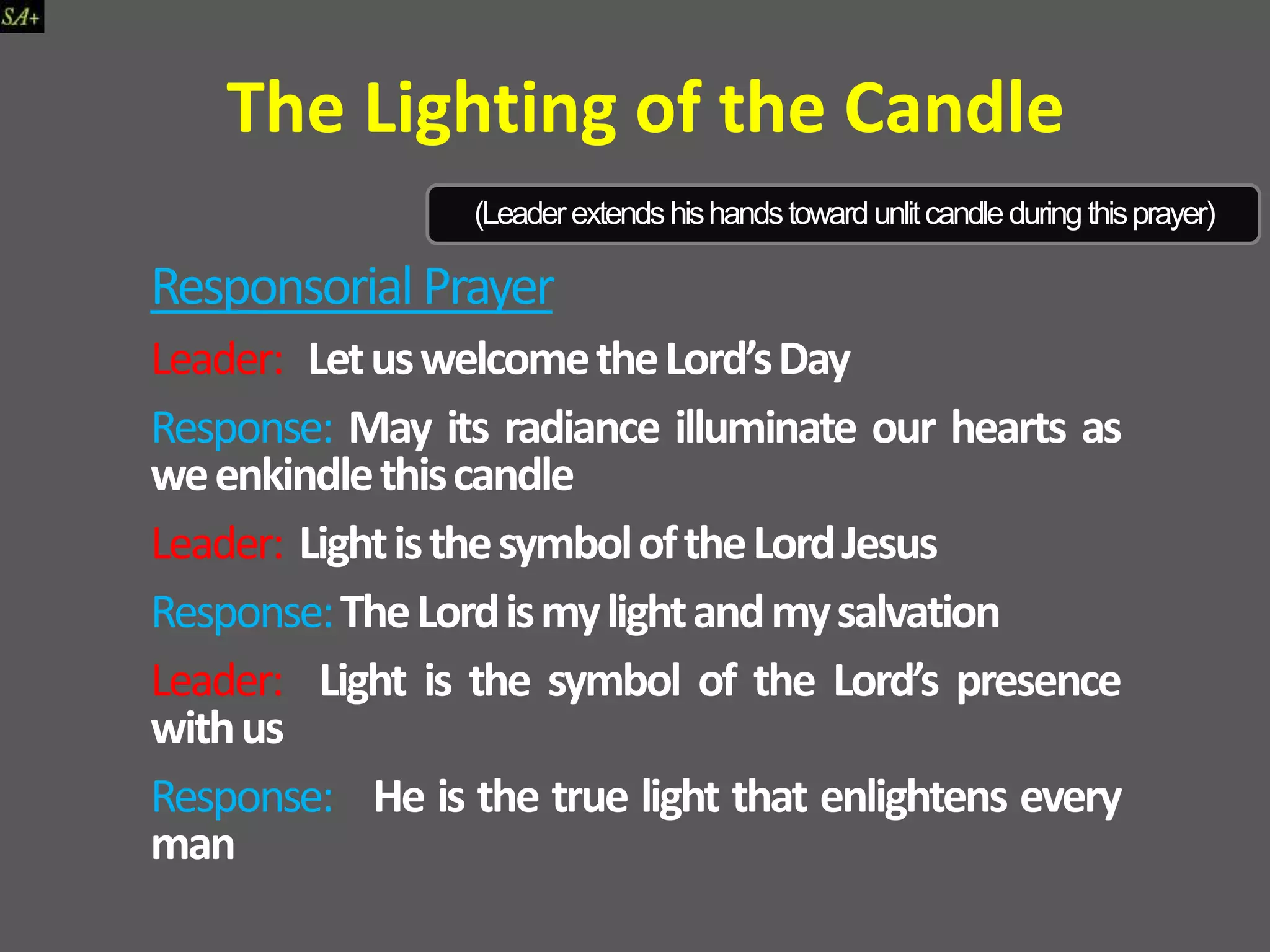 The Lord's Day Celebration | PPTX