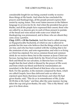 Lord's Supper | PDF