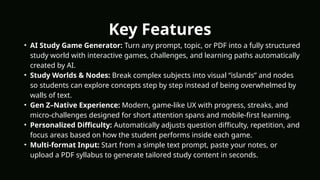 The AI Study Game Generator Online - Lorea | PPTX