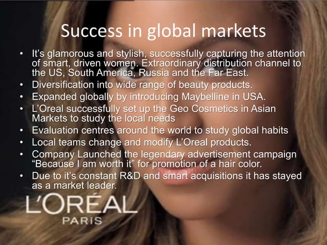 L'oreal Case Study | PPTX | Skin Care | Beauty