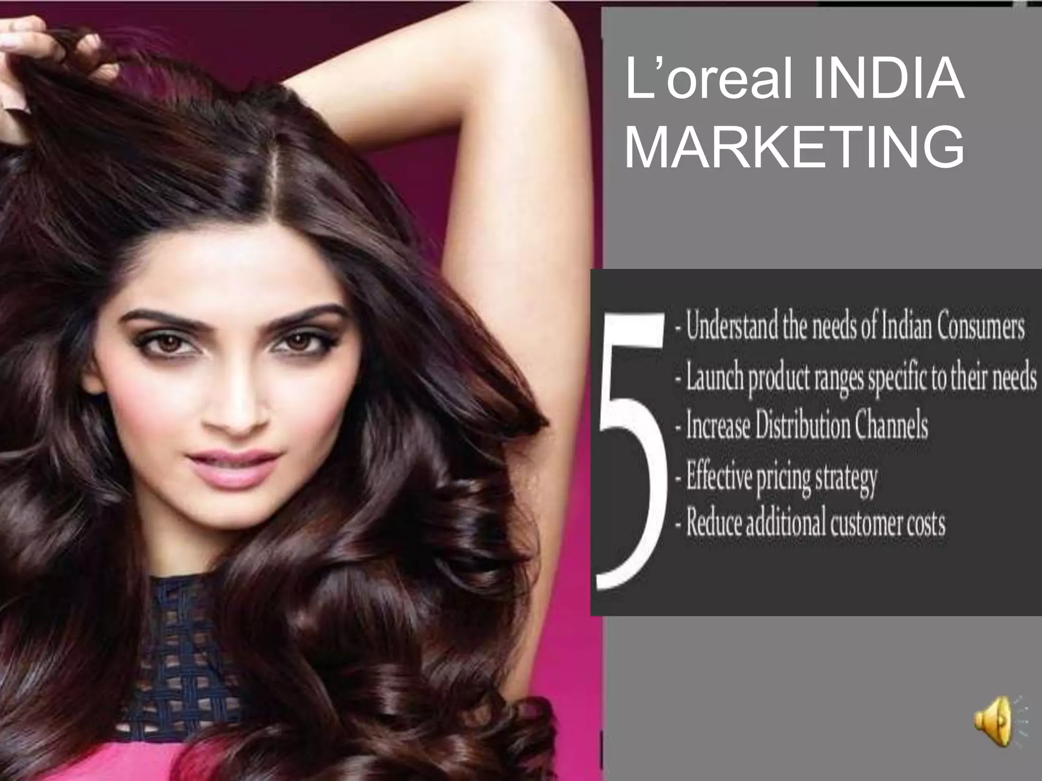 L'Oreal Mini case Study | PPTX
