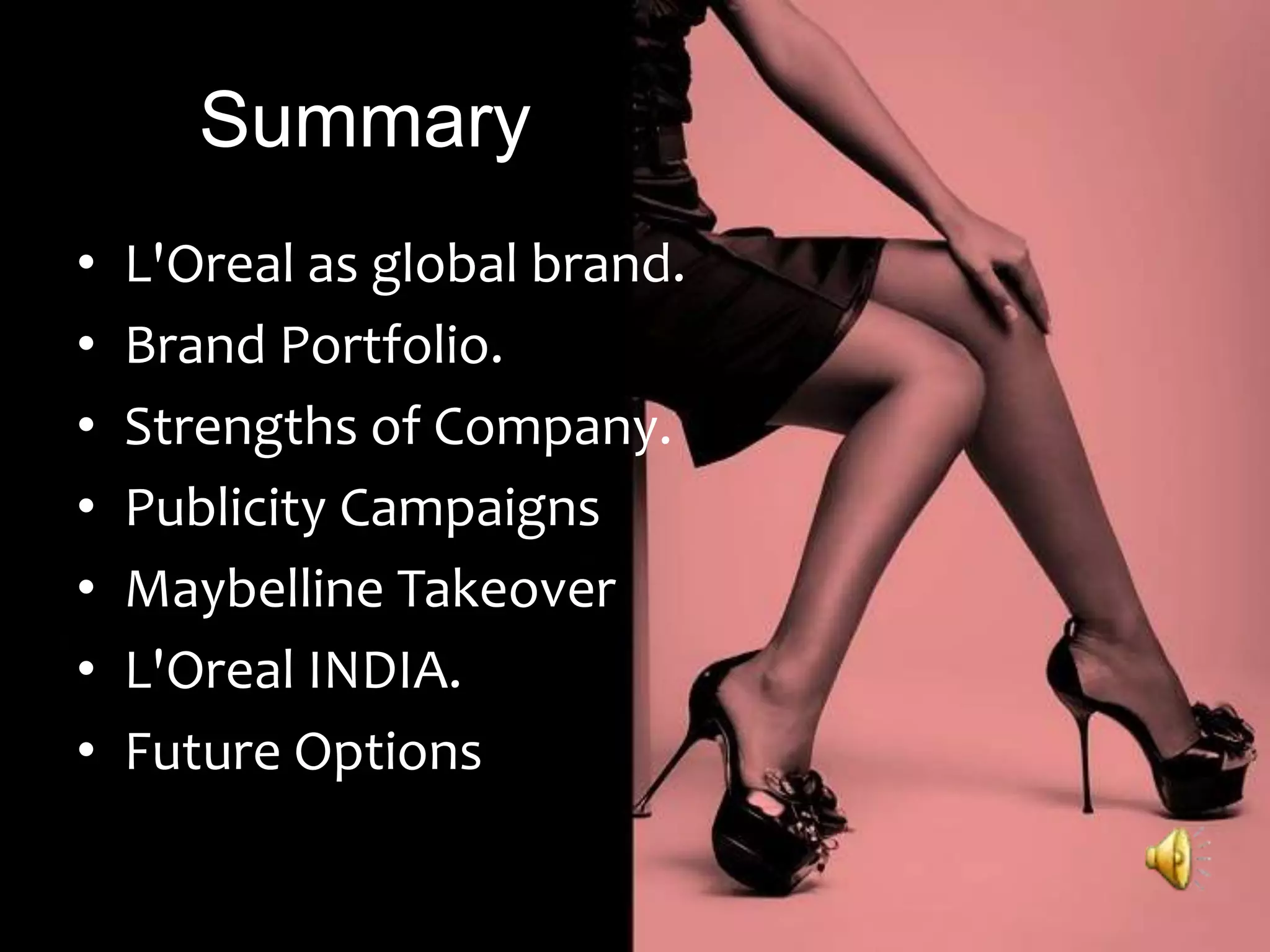 L'Oreal Mini case Study | PPTX