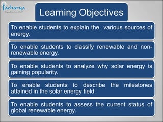 Learning objectives | PPT