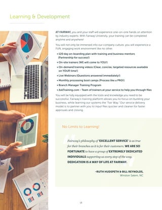 Loan Officer Recruiting Brochure | PDF