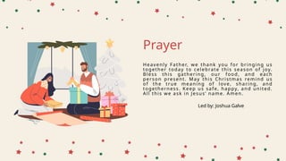 Sample of Christmas Party Program for Elementary Learners | PPTX