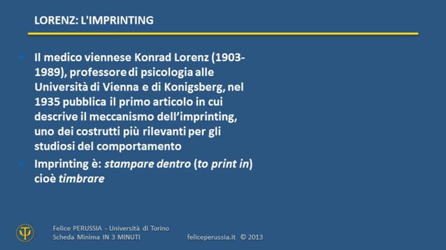Lorenz Imprinting | PDF