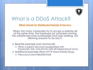 DDoS Explained | PPT