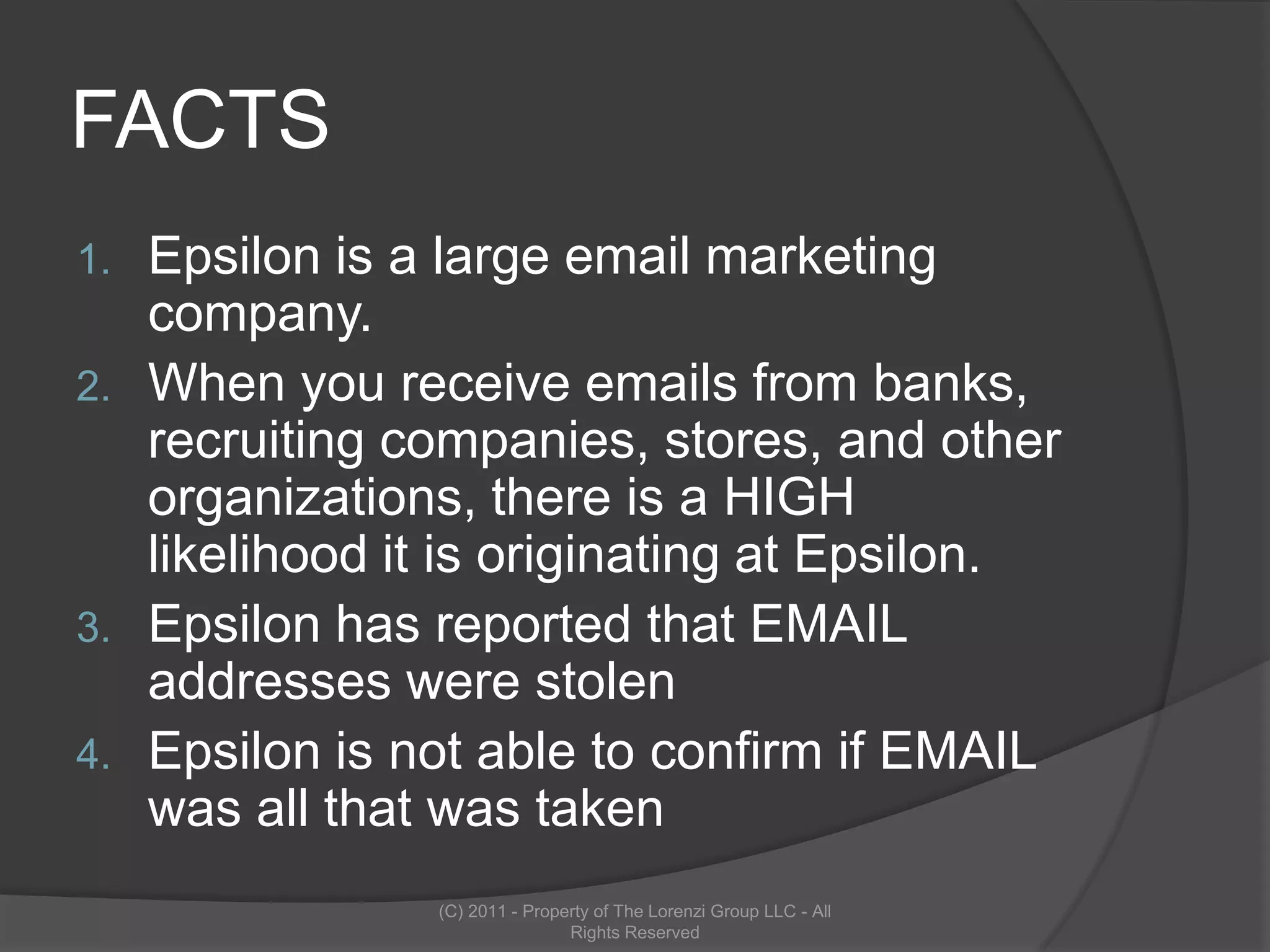 Introduction to the Epsilon Data Breach | PPTX