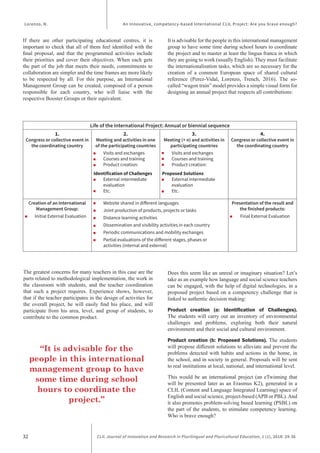 An Innovative, Competency-based InternationalCLIL Project: Are you brave enough? | PDF ...